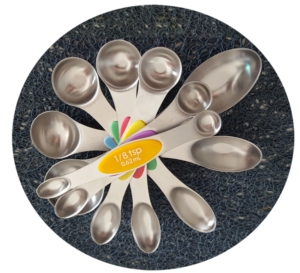 Equivalence Tbsp tsp, mesures et dosage précis en cuisine